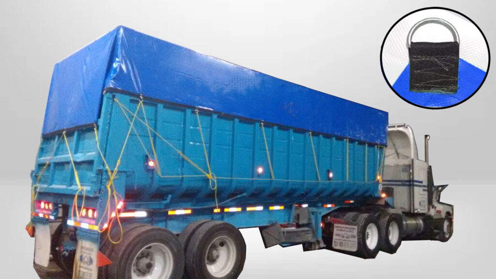 Lona de Uso Rudo Medida 3 x 3 m color Azul en Ciudad de Mexico